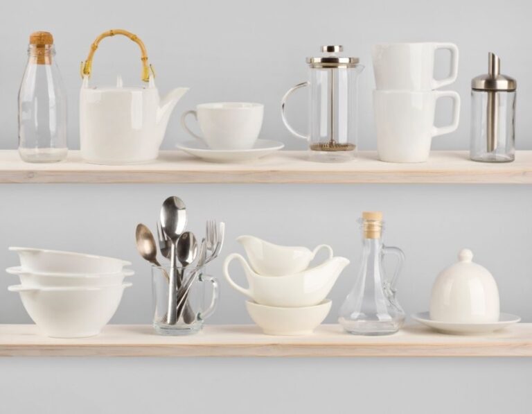 24 Insanely Trendy Kitchen Floating Shelves Decor Ideas - Lifestyle ...