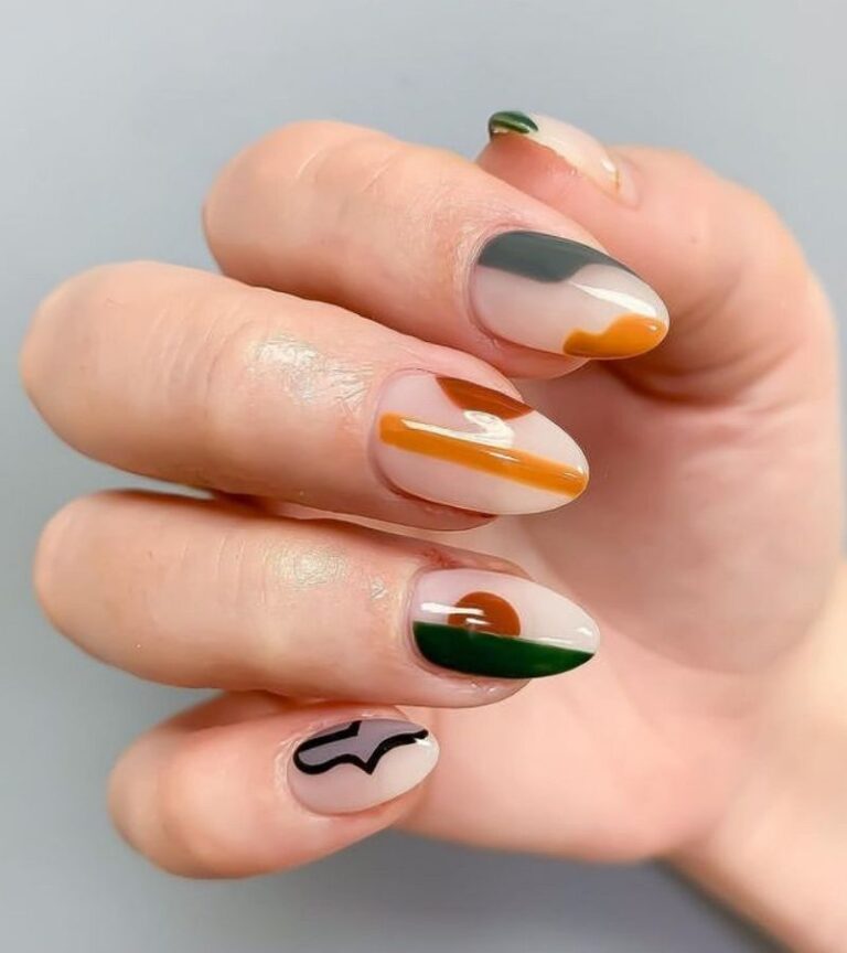 50+ Insane Cute Fall Nail Designs You'll Want To Copy - Lifestyle With Amal