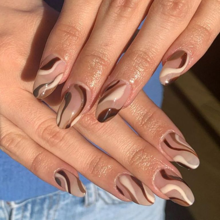 47+ Perfect Brown Nail Designs To Obsess Over This Fall (2025)