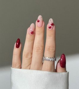 41+ Cherry Red Nails That Are Perfect For The Fall Season