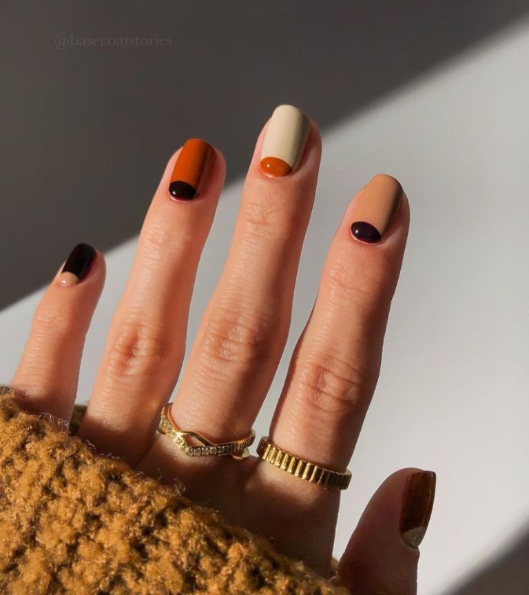 47+ Short Fall Nails For A Stunning Autumn Glow