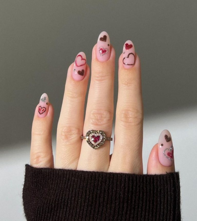 40+ Heart Nails You’ll Be Rocking Way Past Valentine’s Day - Lifestyle ...