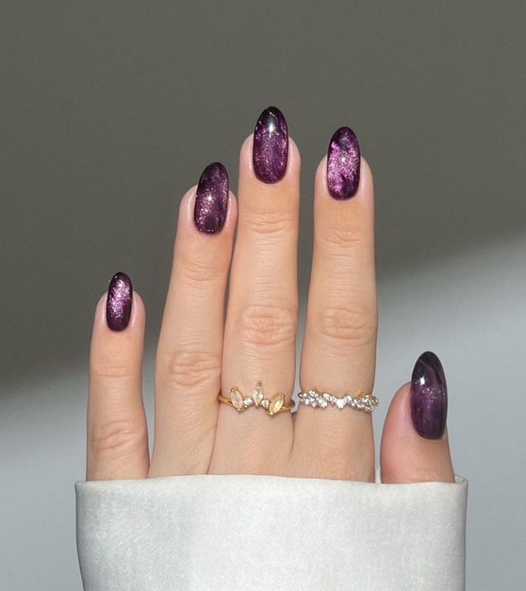 23 Plum Nail Ideas That Slay Harder Than Pumpkin Spice - Lifestyle With ...