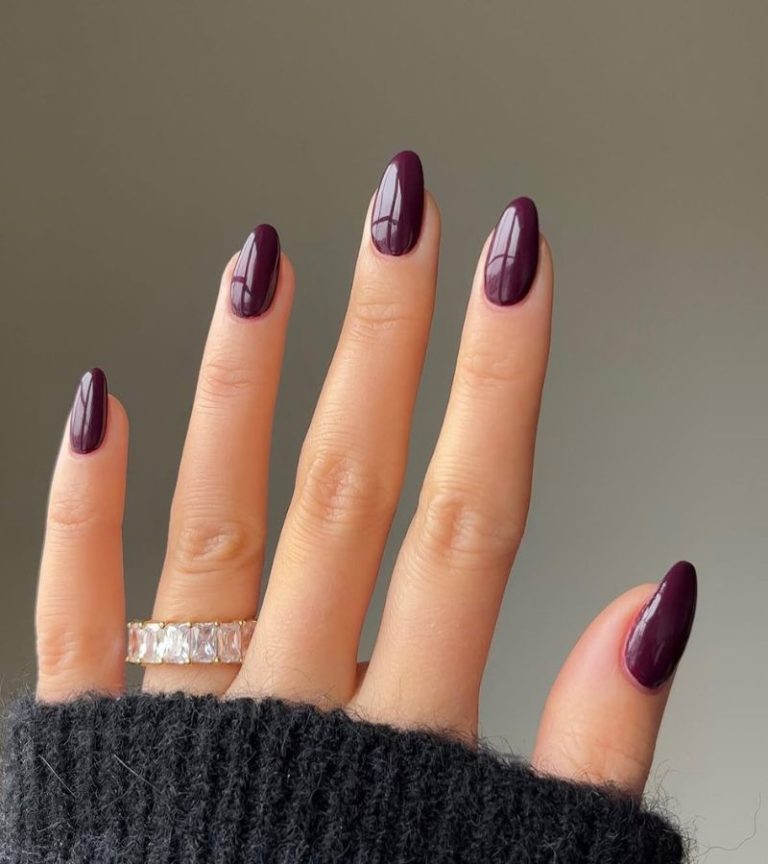 23 Plum Nail Ideas That Slay Harder Than Pumpkin Spice - Lifestyle With ...