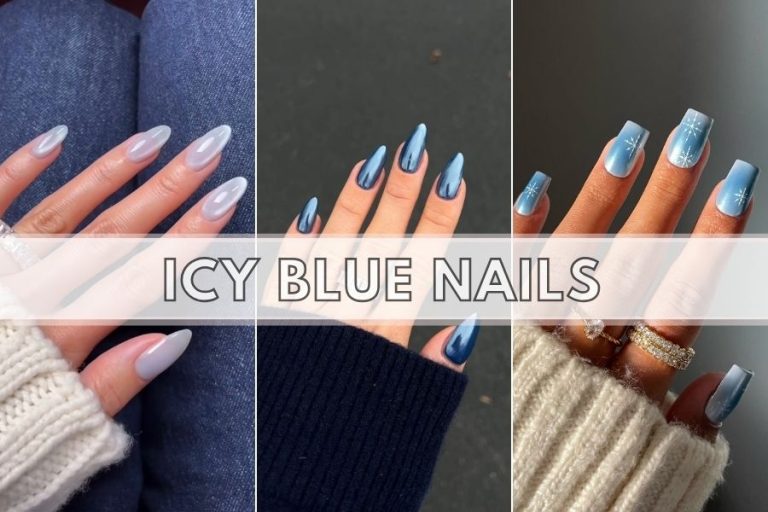 33 Dreamy Icy Blue Nails You’ll Want the Second You See Them ...
